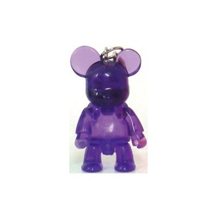 Toys Toy2R Qee Mini Bear Clear Violet (No box) Swizerland Geneva Store