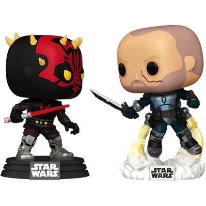 Figuren Funko Pop Star Wars the Clone Wars Darth Maul vs Pre Vizsla...