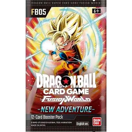 Toys Bandai Dragon Ball Super CG Fusion World Booster FB05 New Adve...